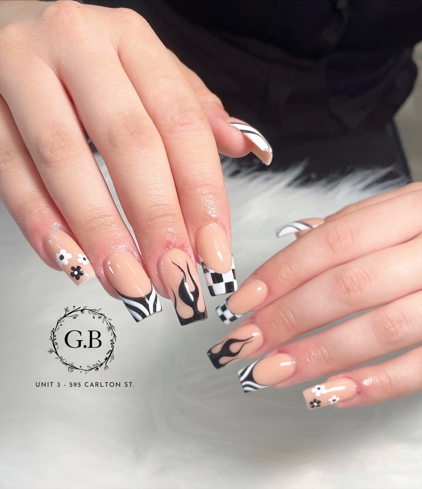 Our Works - Gloss 'n Blink Nails